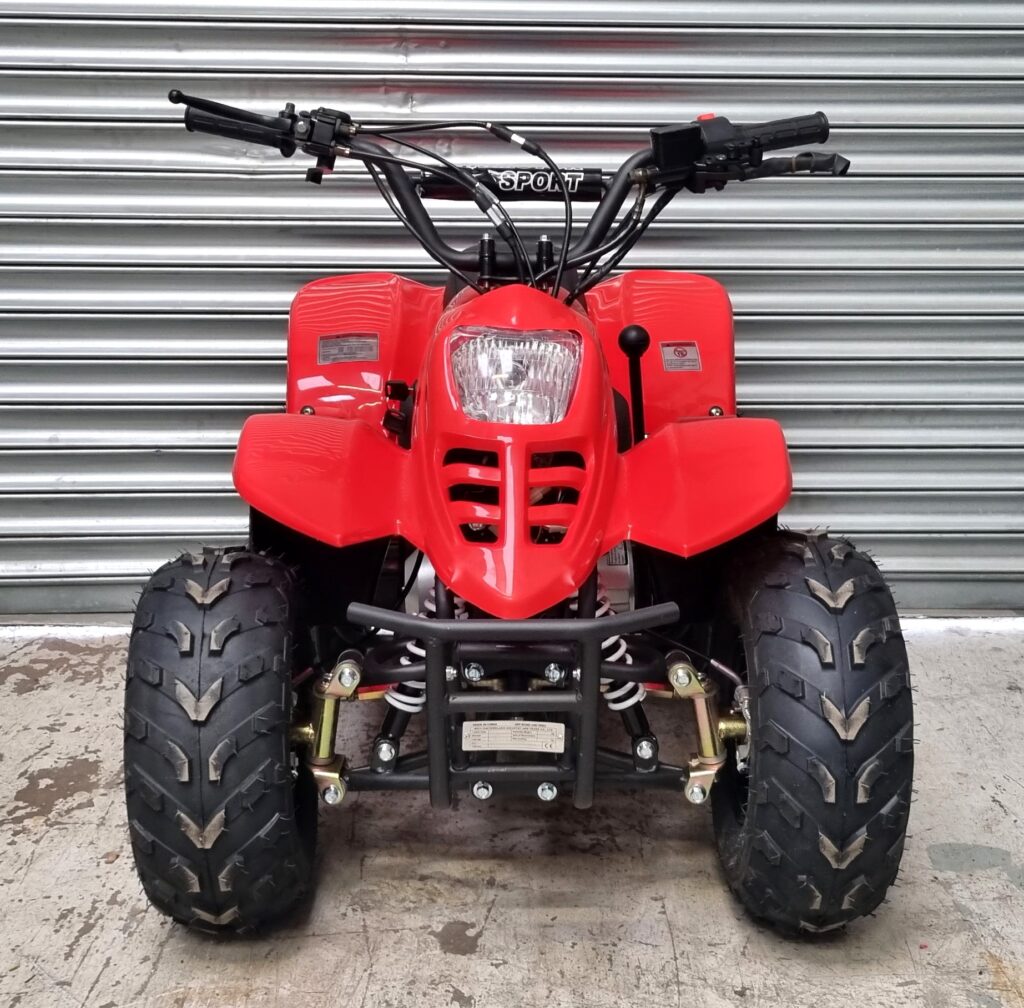 110cc Quad Bike – Red – Aria Bikes