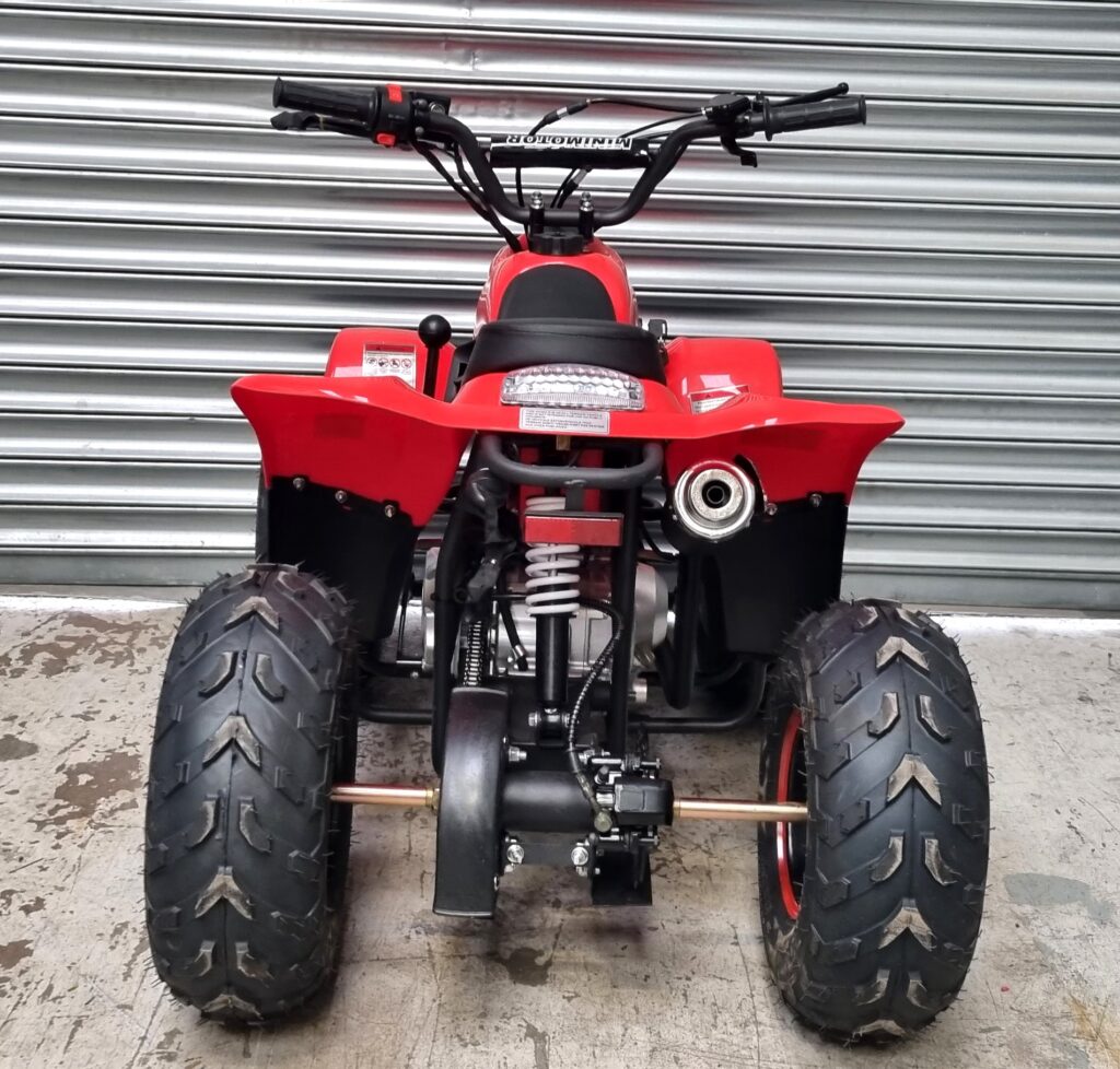 110cc Quad Bike – Red – Aria Bikes