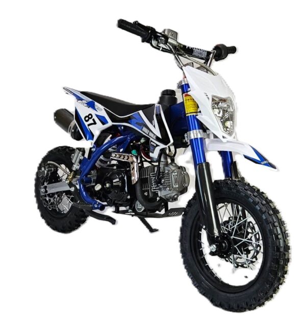 90cc Dirt Bike Automatic Blue – Aria Bikes