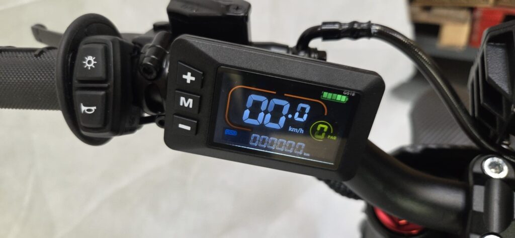 EM5 Electric Dirt Bike 48V 1200W Peak Power 48V 3400W RED – Aria Bikes